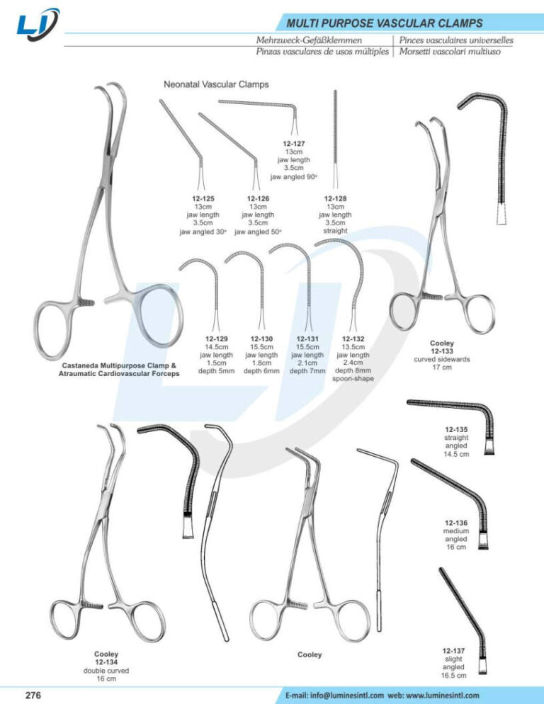Cardiovascular & Thoracic Instruments – Welcome to Lumines Instruments
