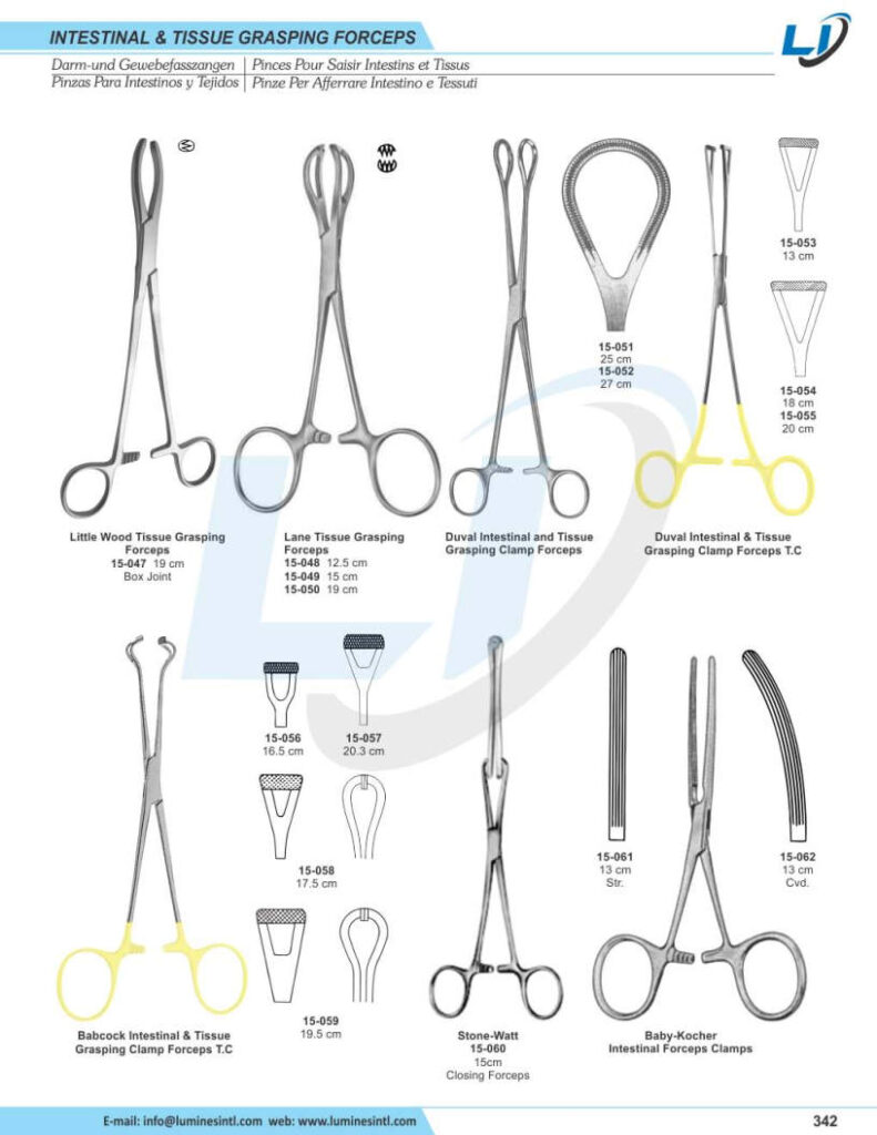 Intestinal and Rectal Instruments – Welcome to Lumines Instruments