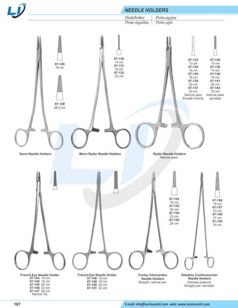Needle Holders – Welcome to Lumines Instruments